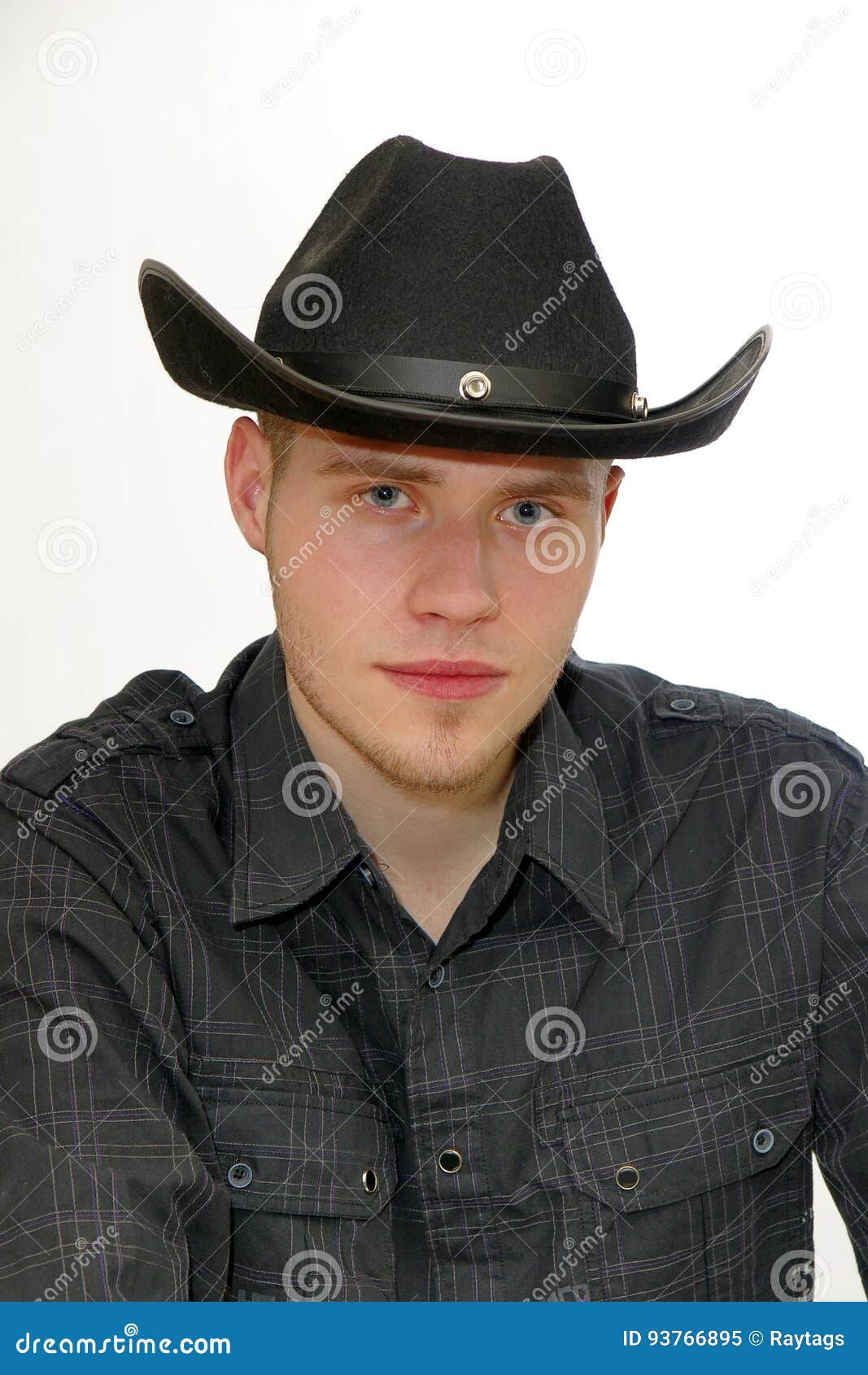 Young cowboy stock image. Image of farm, portrait, clean - 93766895