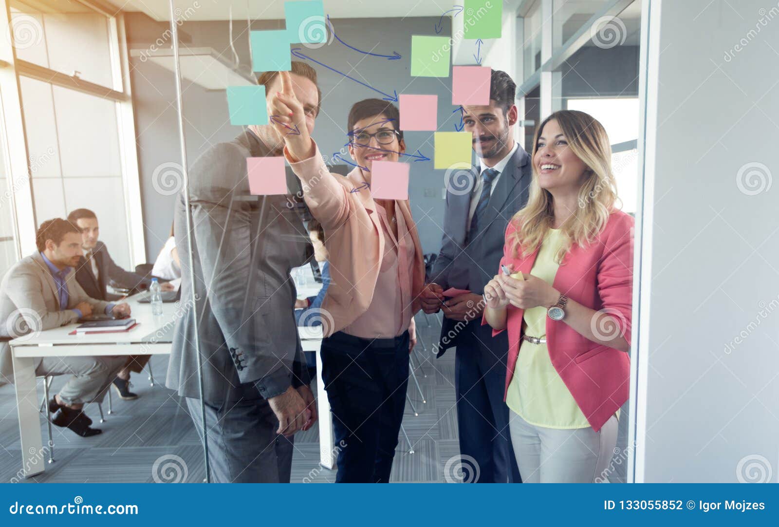 Young Creative Business People Stock Photo - Image of businesswomen ...