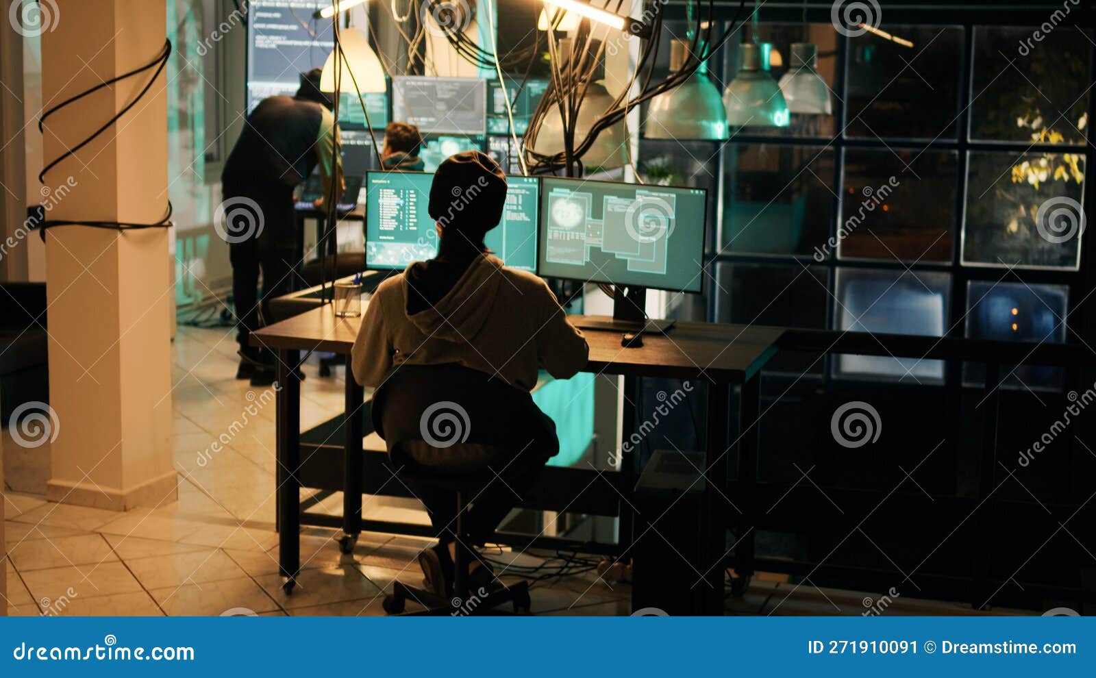 Young Criminal Using Knowledge of Technology To Access Valuable ...