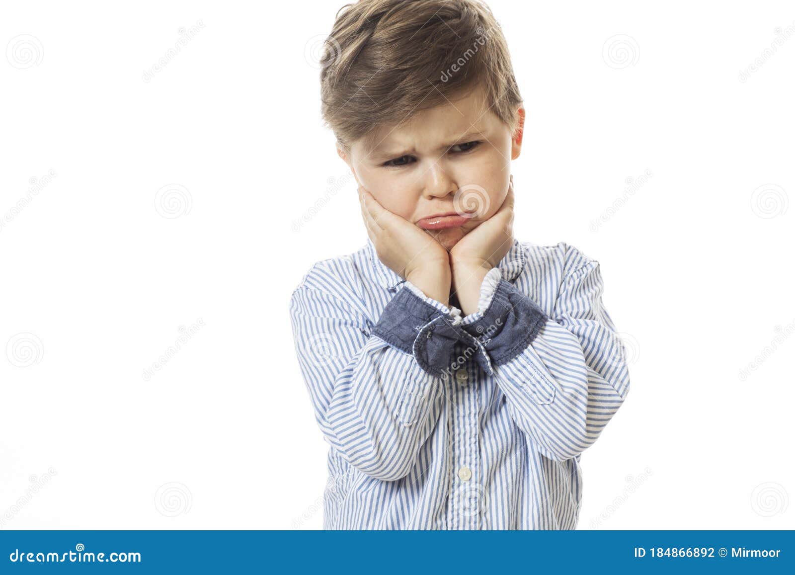 Cute Upset Boy Thinking In The Park Royalty-Free Stock Photo ... Cute Upset Boy Thinking In The Park Royalty-Free Stock Photo ...