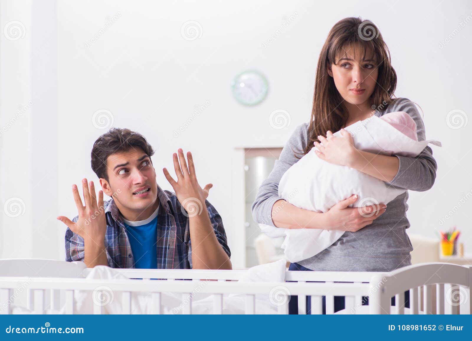 She Cannot Stand Pressure Anymore. Portrait Of Depressed Tensed ...