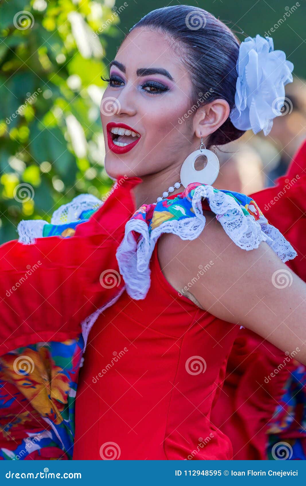 Young Dancer Girl from Puerto Rico in Traditional Costume Editorial ... Young Dancer Girl from Puerto Rico in Traditional Costume Editorial ...
