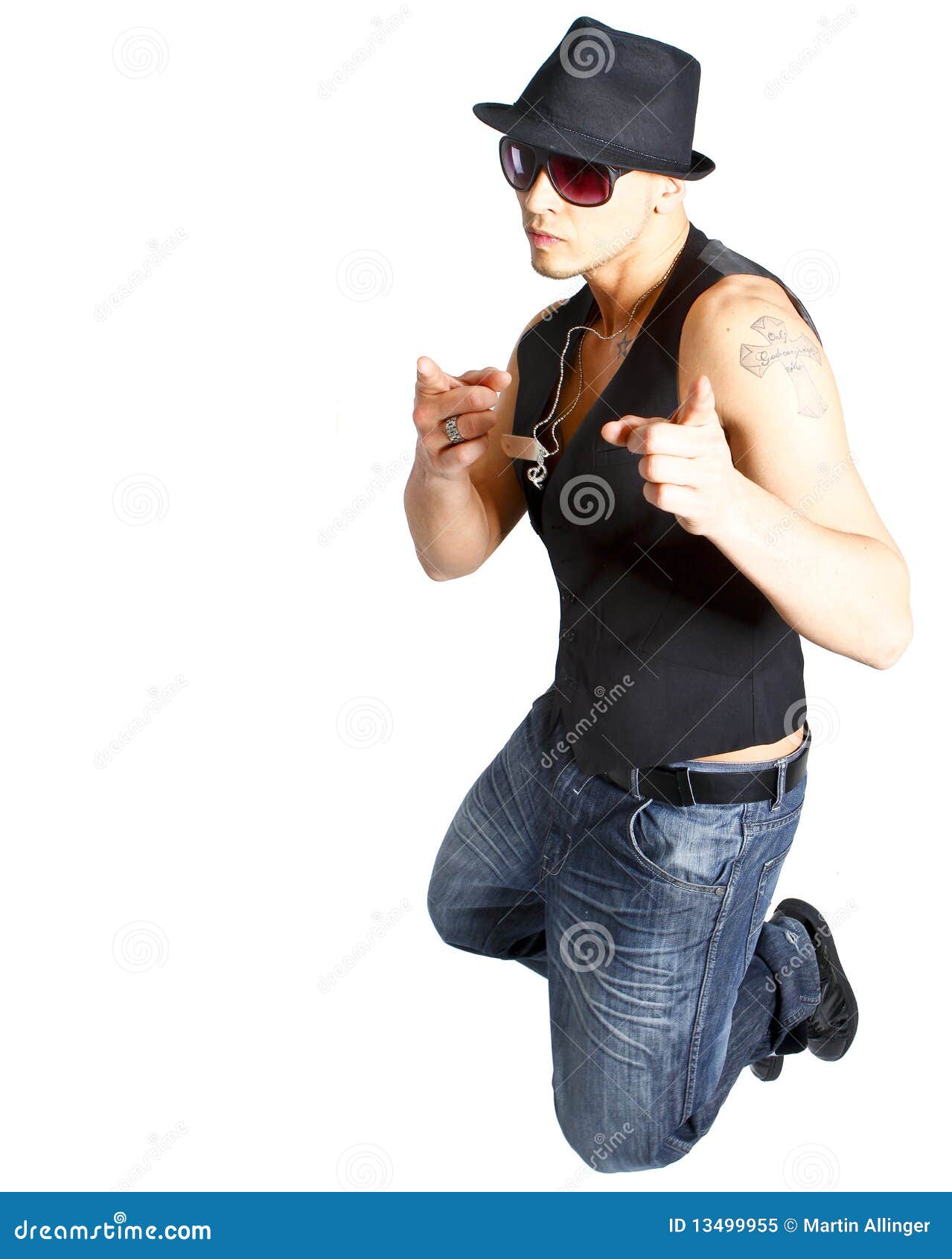 Young dancer pointing stock image. Image of looking, modern - 13499955