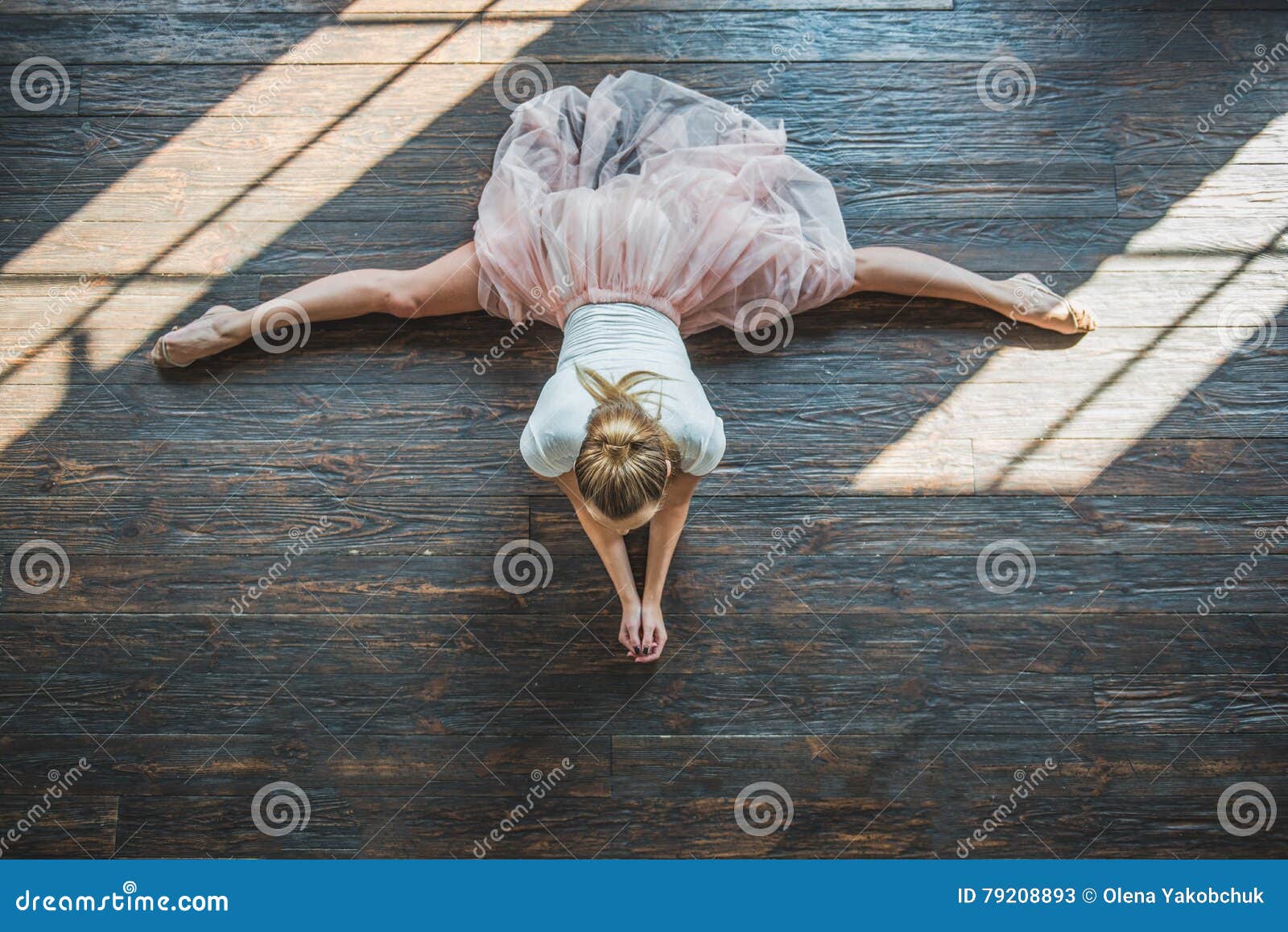 Young Dancer Posing at Camera Stock Image - Image of leaned, female ...