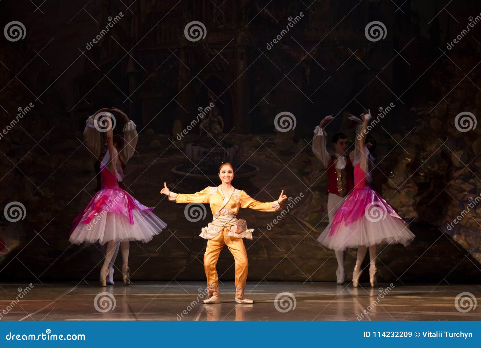 Young Dancers Ballerinas in Class Classical Dance, Ballet Editorial ...