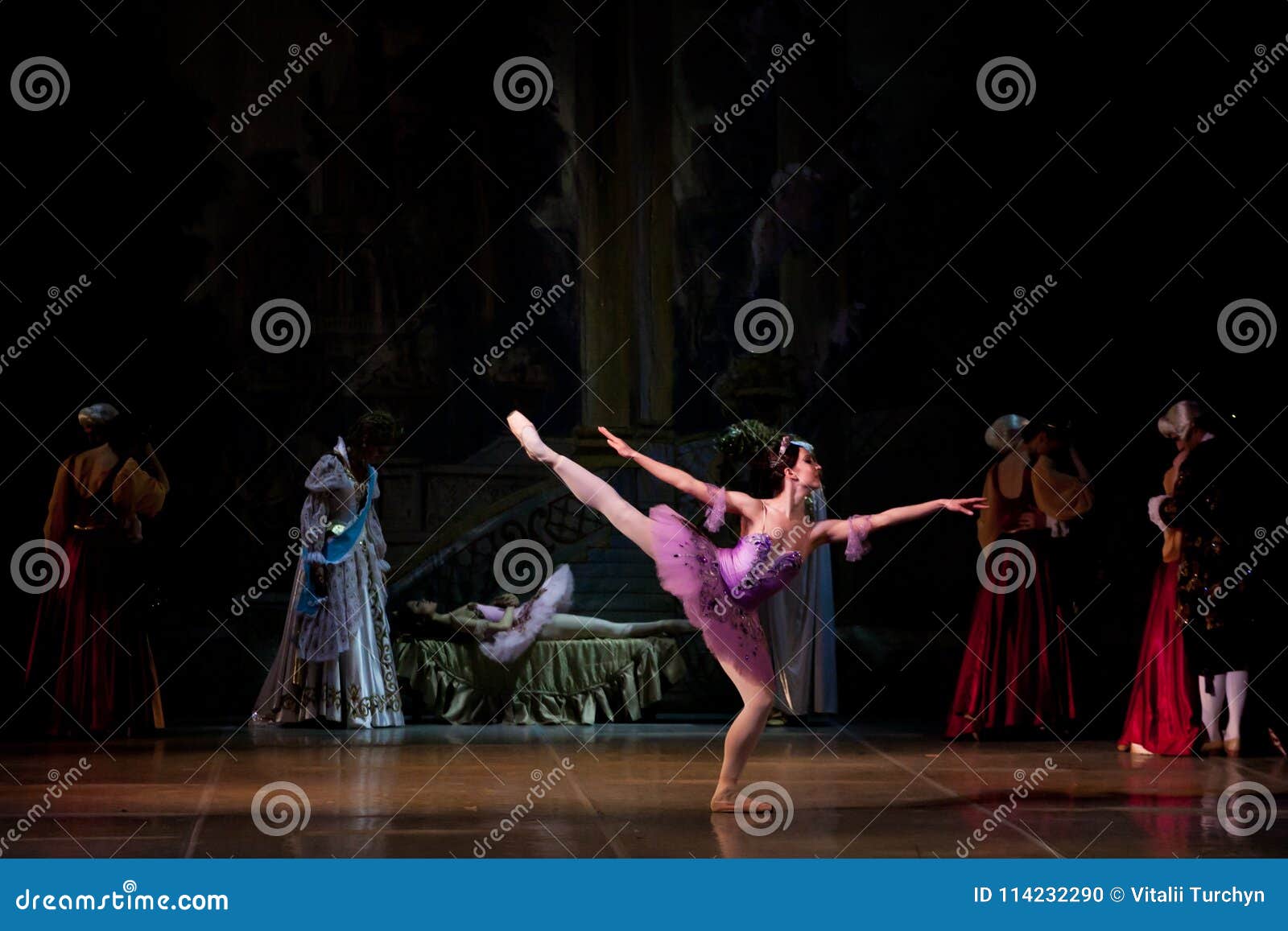 Young Dancers Ballerinas in Class Classical Dance, Ballet Editorial ...