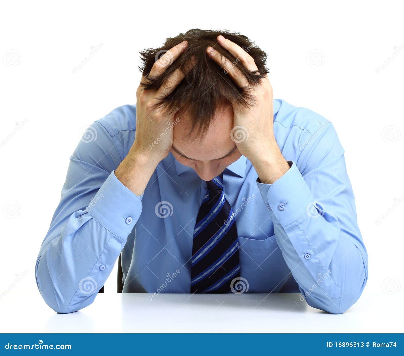 Young Sad And Depressed Black African American Woman Crying Anxious And ...