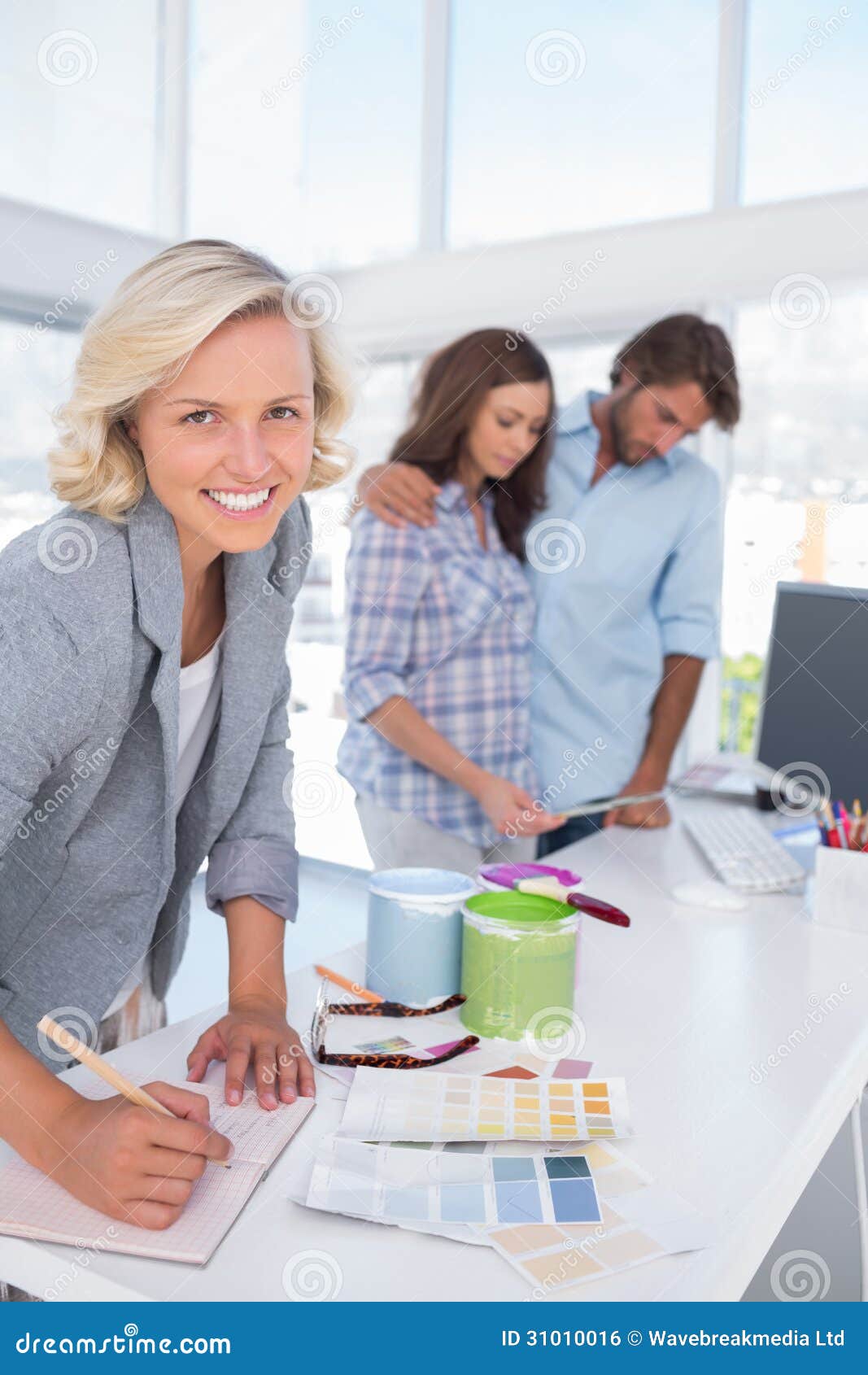 Young designer working stock photo. Image of creativity - 31010016