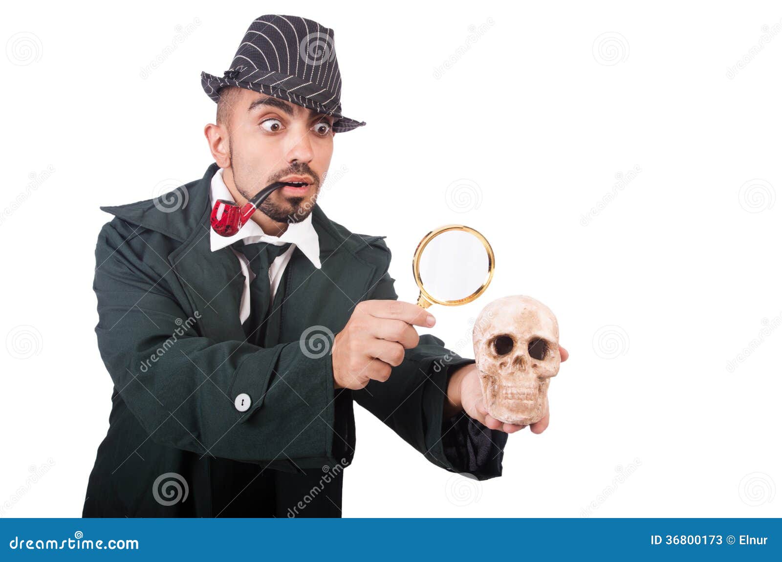 Young detective stock image. Image of criminal, person - 36800173