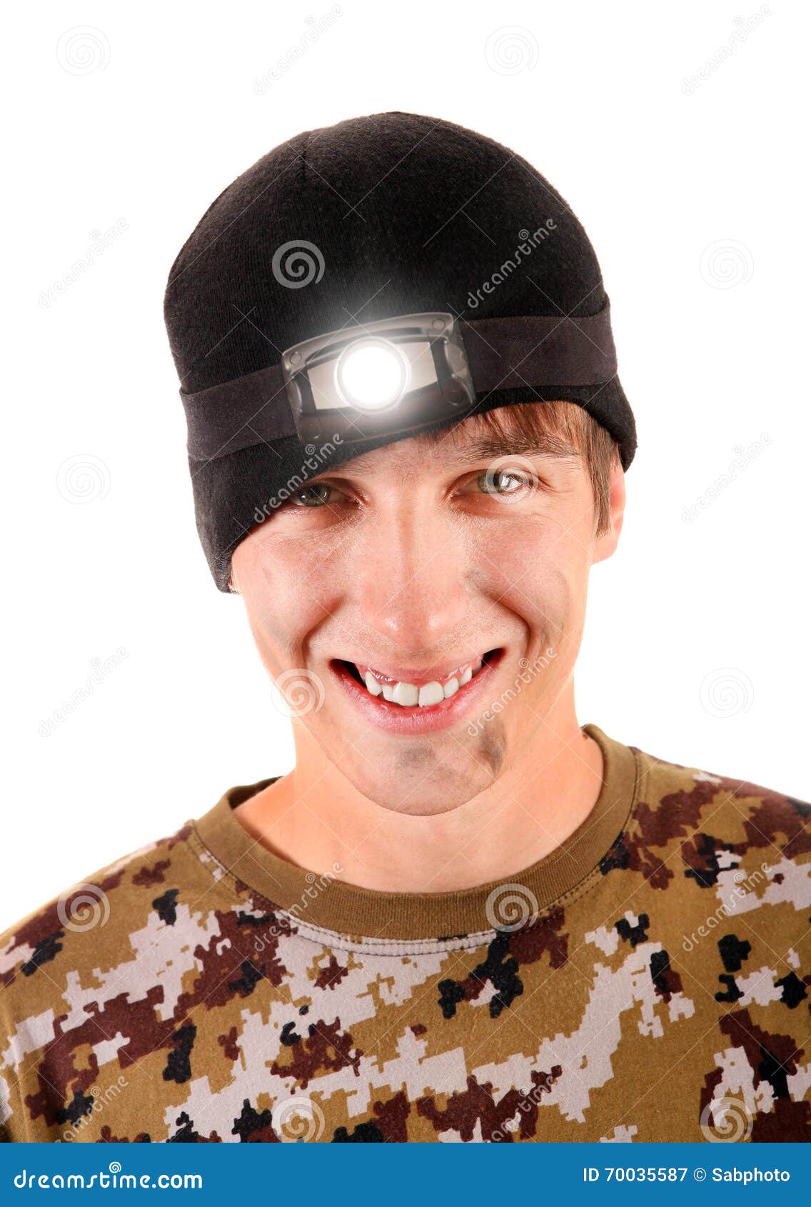 Young Digger Portrait stock image. Image of portrait - 70035587