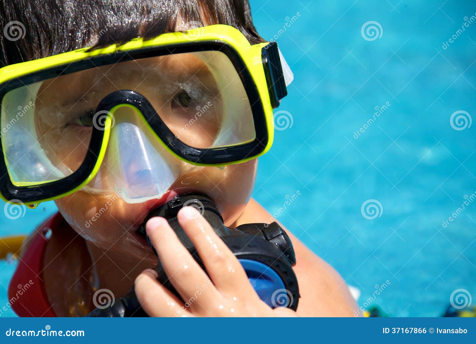 A young diver stock photo. Image of face, scuba, male - 37167866