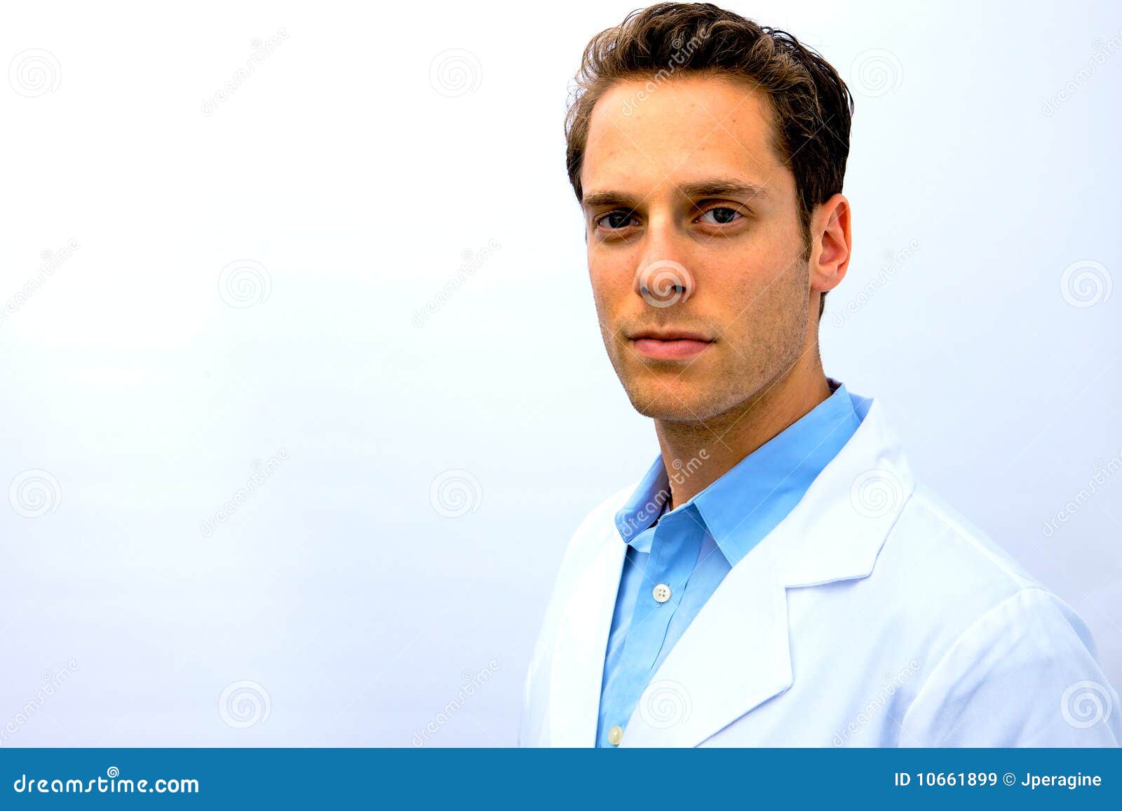 Young Doctor stock image. Image of people, portrait, looking - 10661899