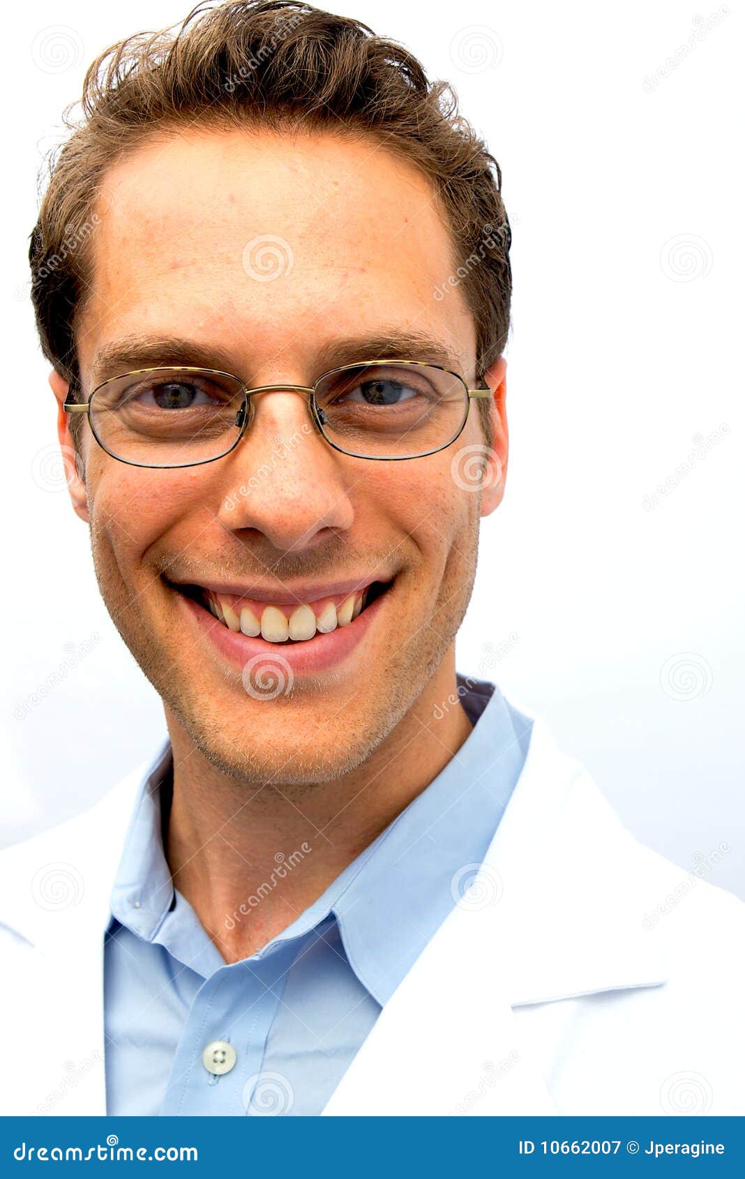Young Doctor stock image. Image of blue, hospital, clinic - 10662007