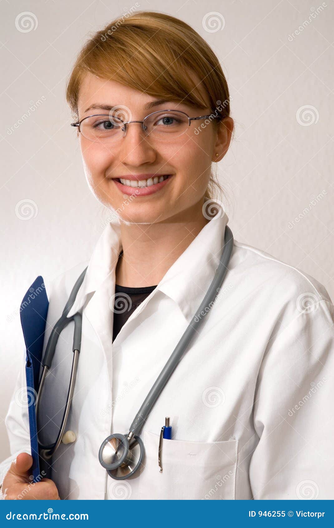 Young doctor stock image. Image of prescription, nurse - 946255