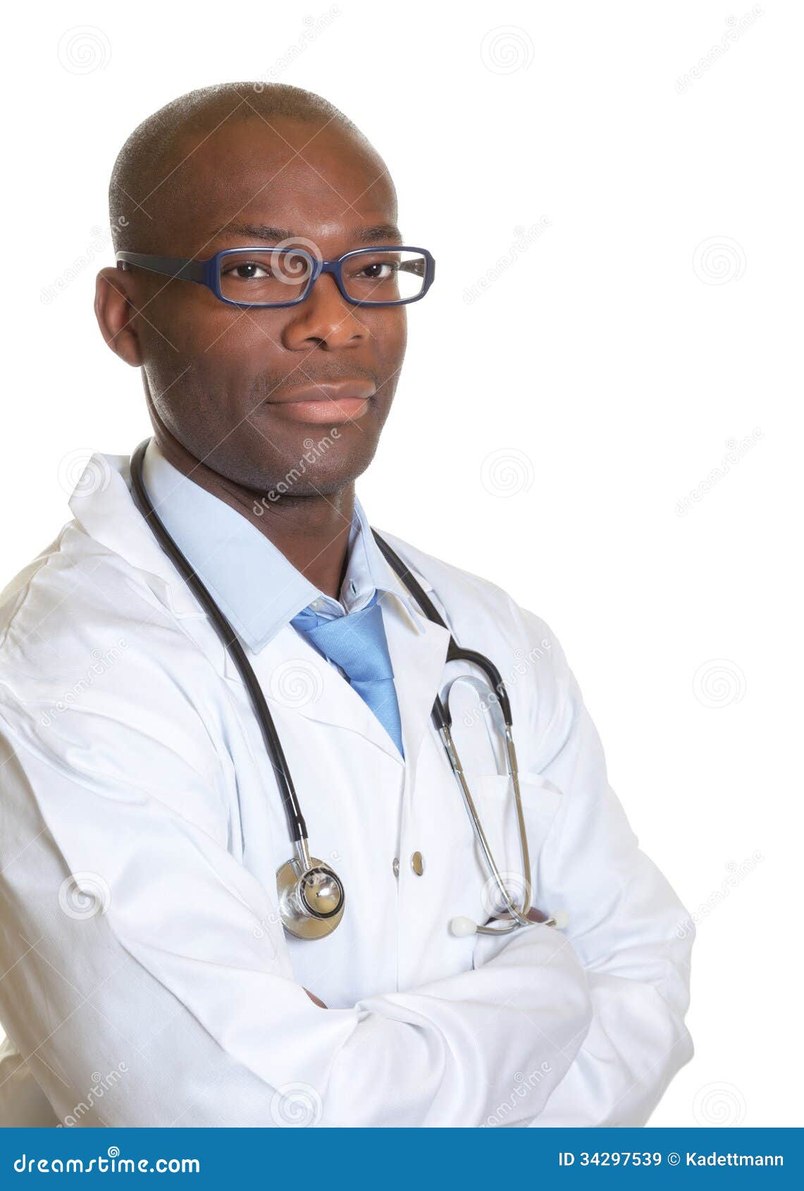 Young Doctor From Africa Stock Image Image Of Coat Healthy 34297539