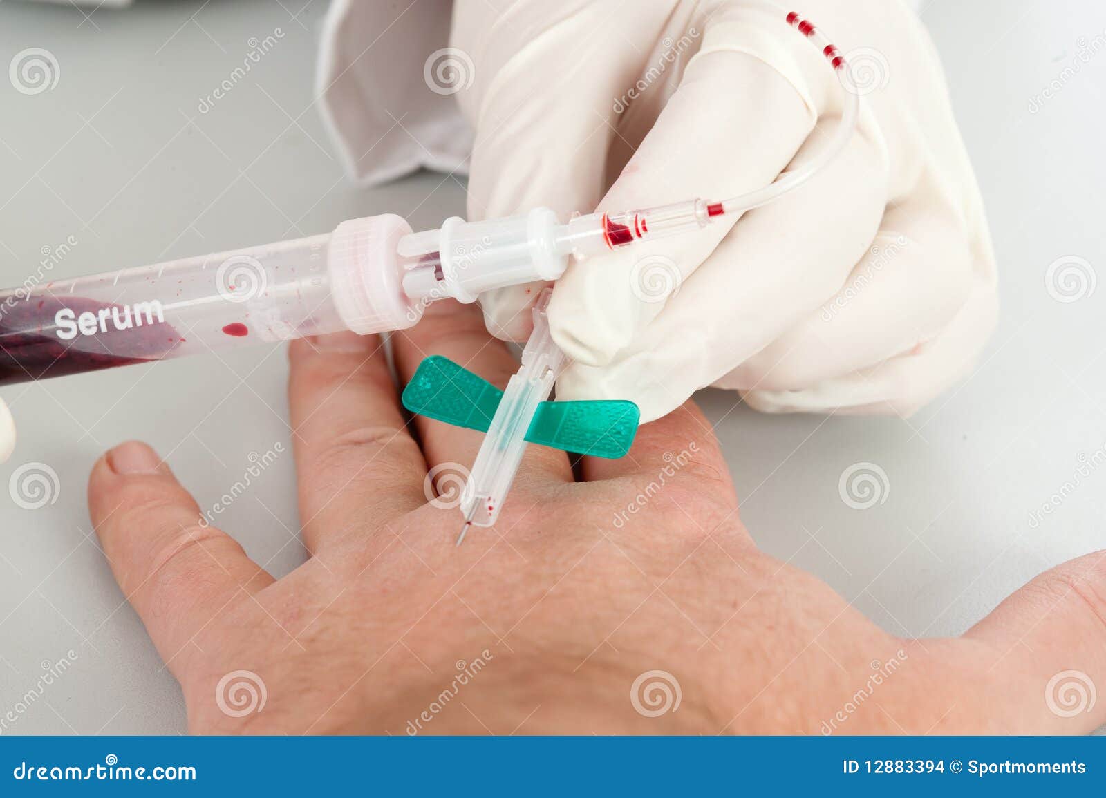 Young Doctor with a Blood Sample Stock Photo - Image of health, medical ...