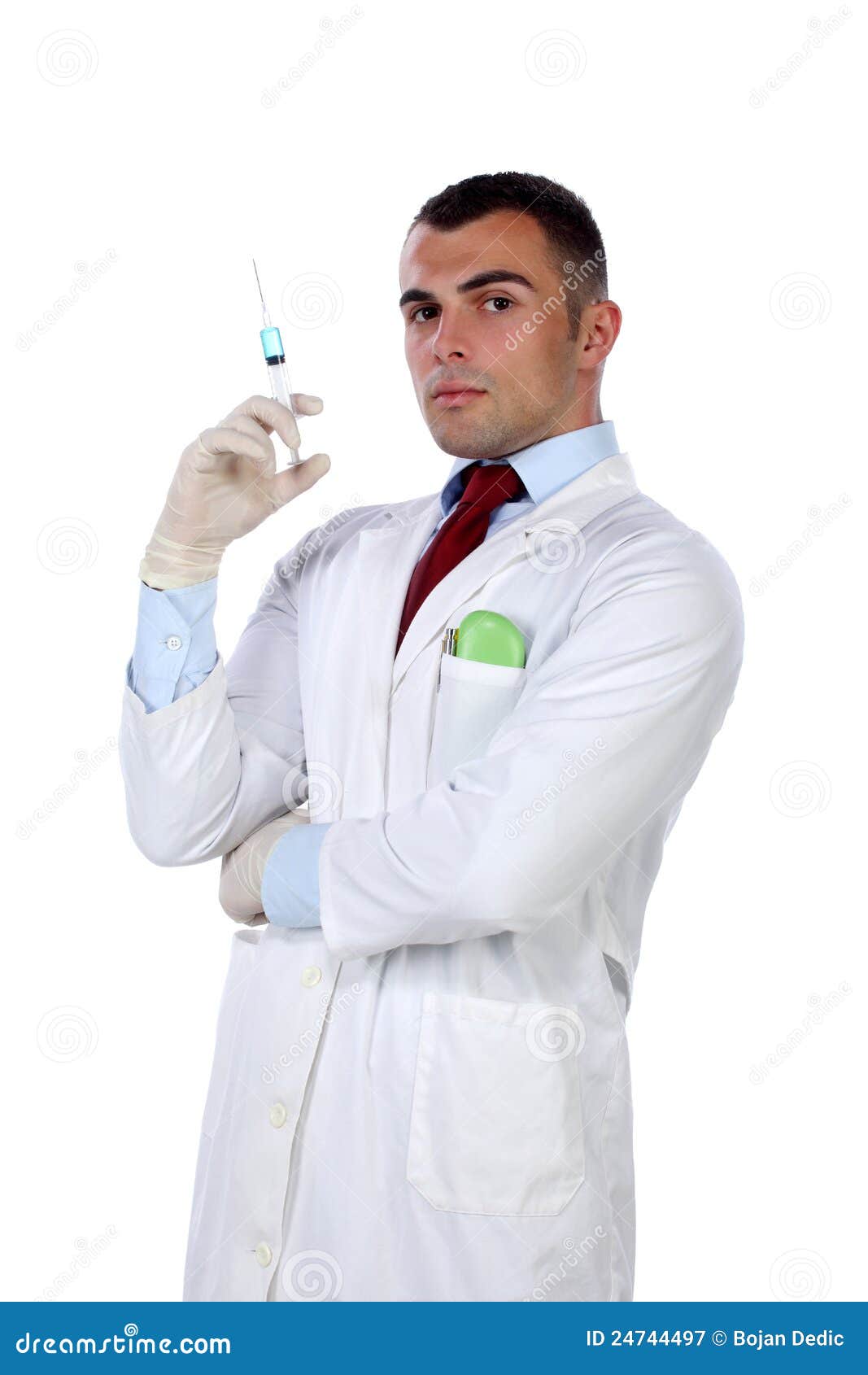 Young Doctor Like James Bond Stock Image - Image of treatment, male ...