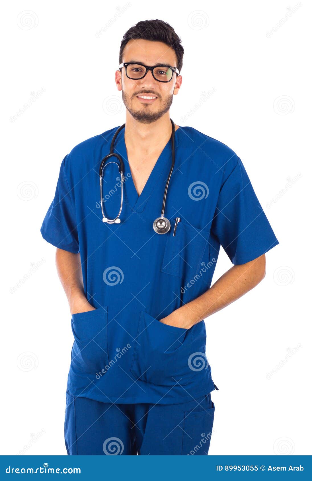 Young doctor stock image. Image of handsome, care, health - 89953055