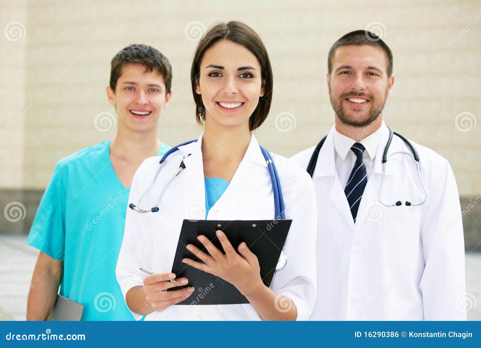 Young doctors stock photo. Image of kind, medical, friendly - 16290386