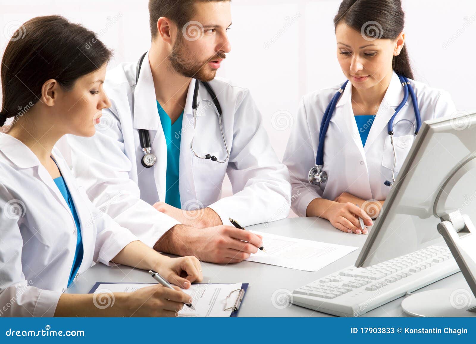 Young doctors stock image. Image of hospital, medicine - 17903833