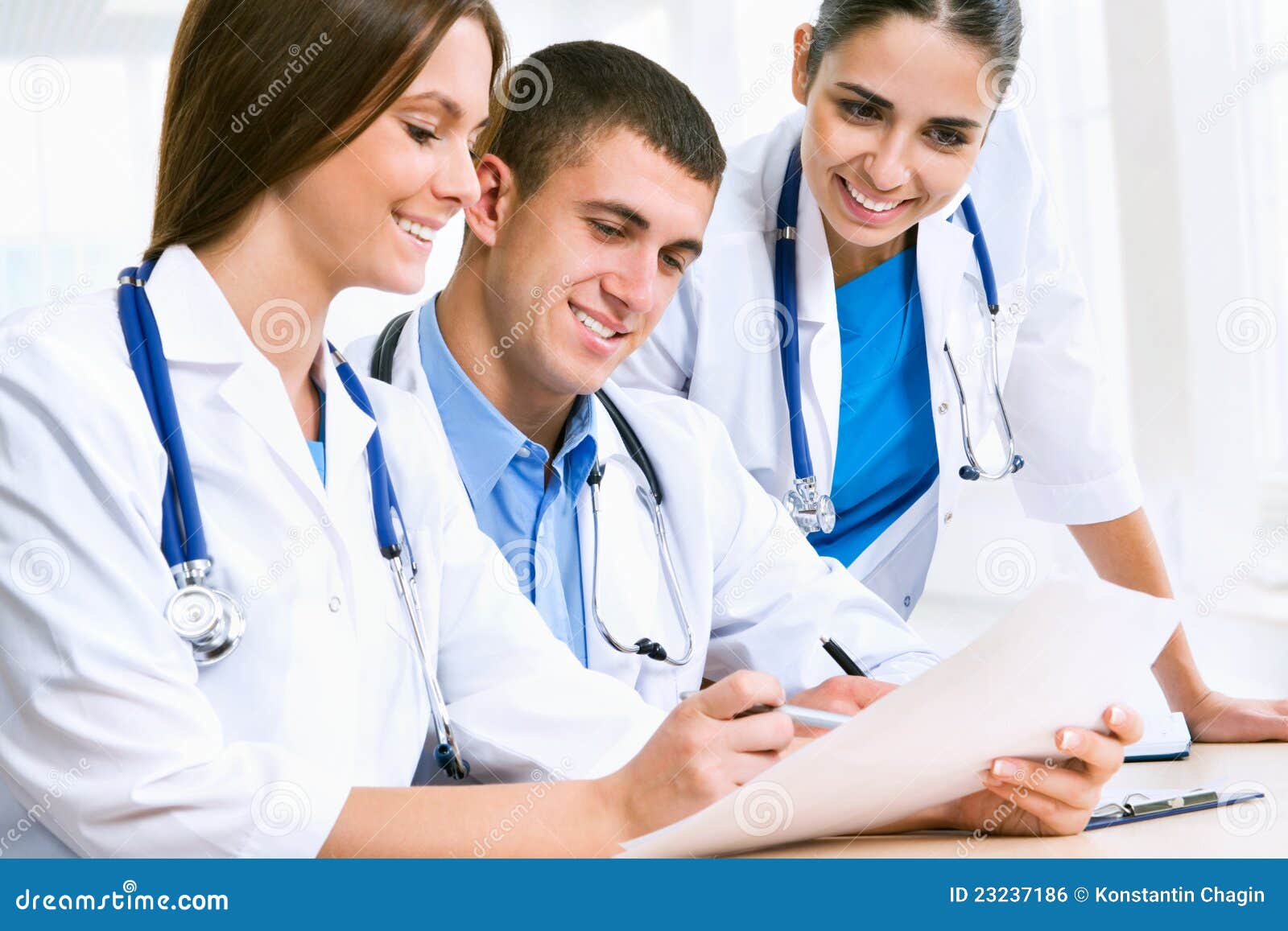 Young doctors stock photo. Image of male, group, healthcare - 23237186