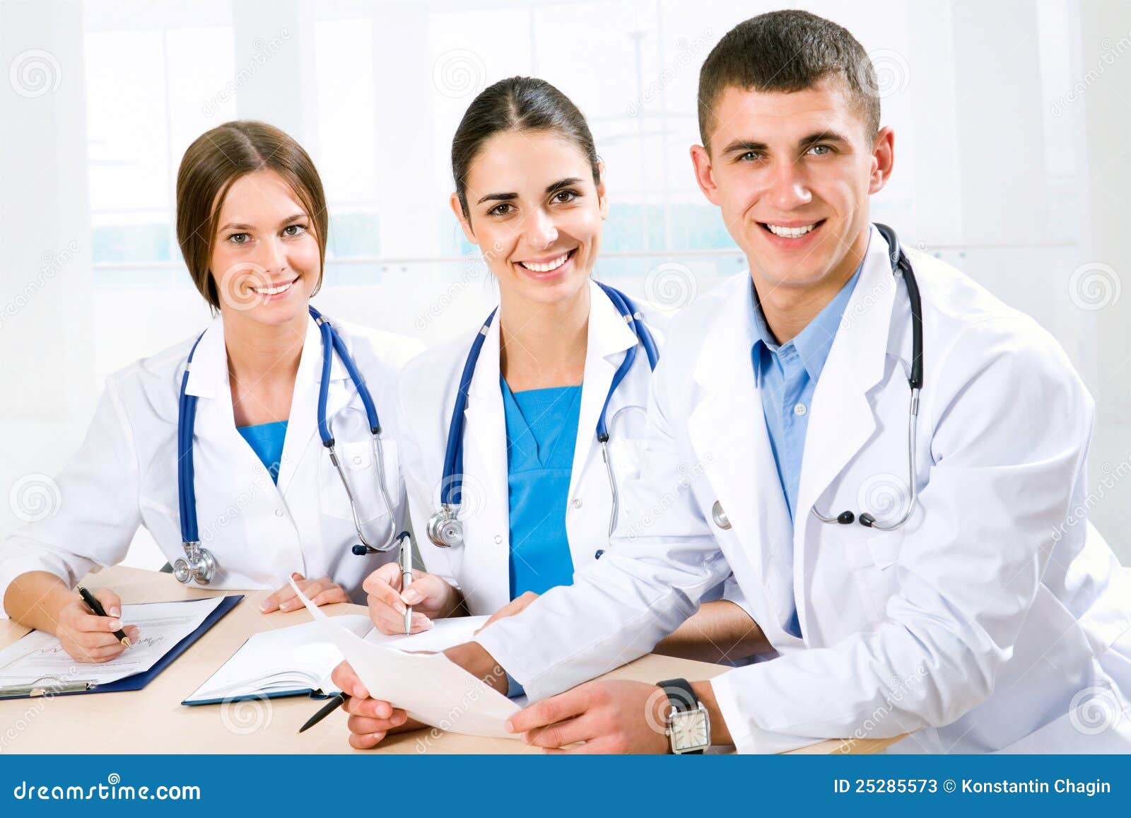 Young doctors stock image. Image of medicine, doctor - 25285573