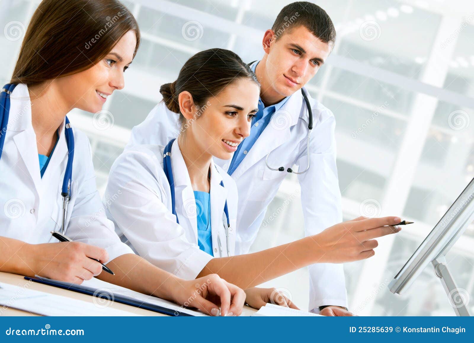 Young doctors stock image. Image of person, doctor, blur - 25285639