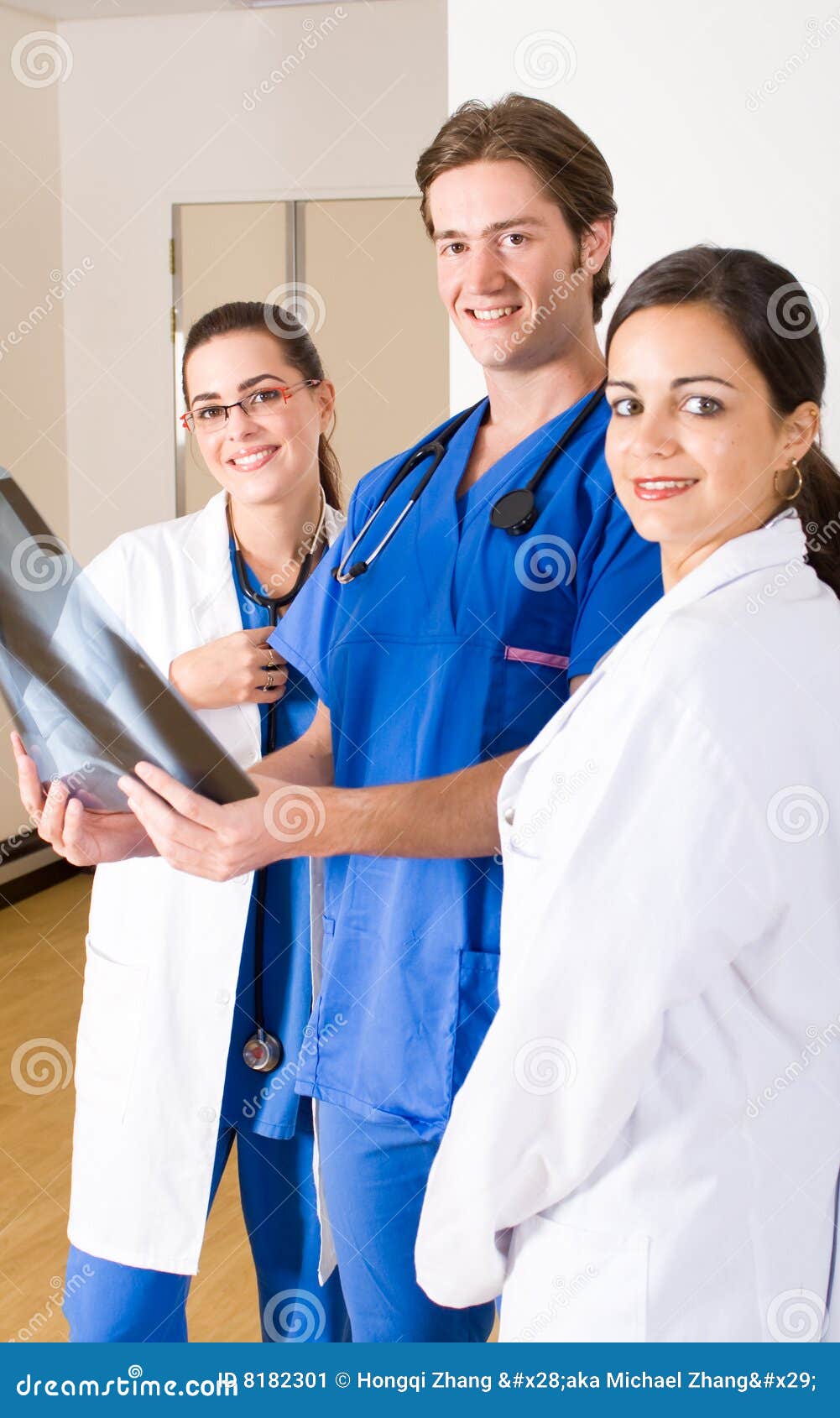 Young doctors stock image. Image of doctor, colleagues - 8182301