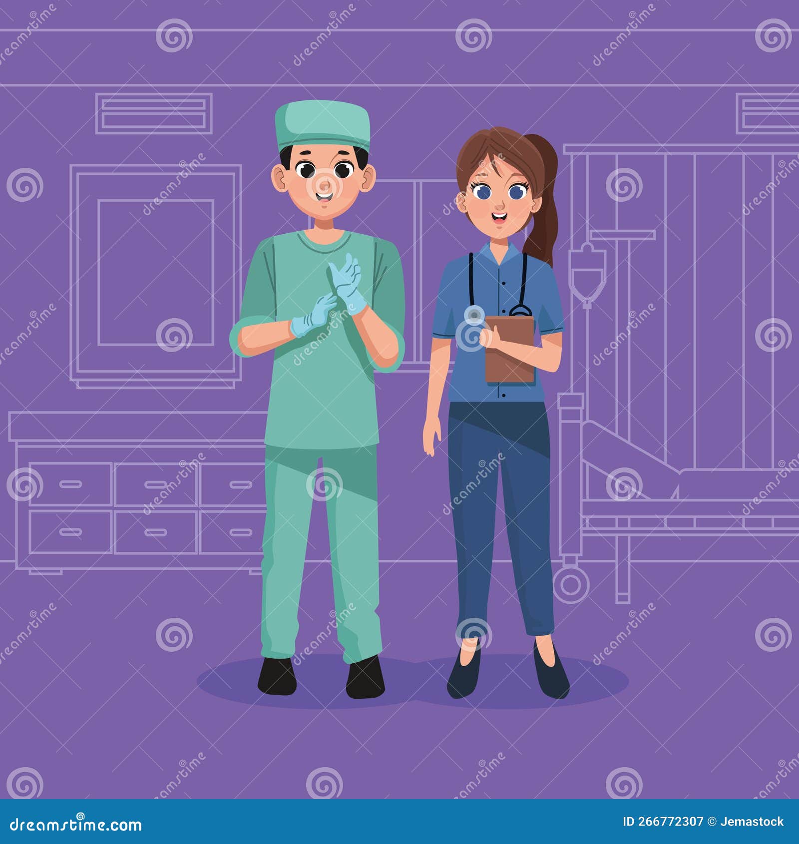 Young Doctors Defeated The Virus And Locked It In A Cage. Atypical ...