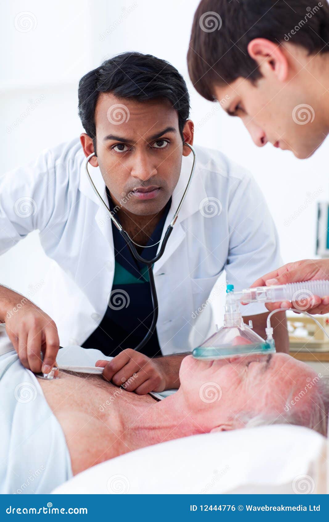 Young Doctors in an Emergency Unit Stock Photo - Image of nurse ...