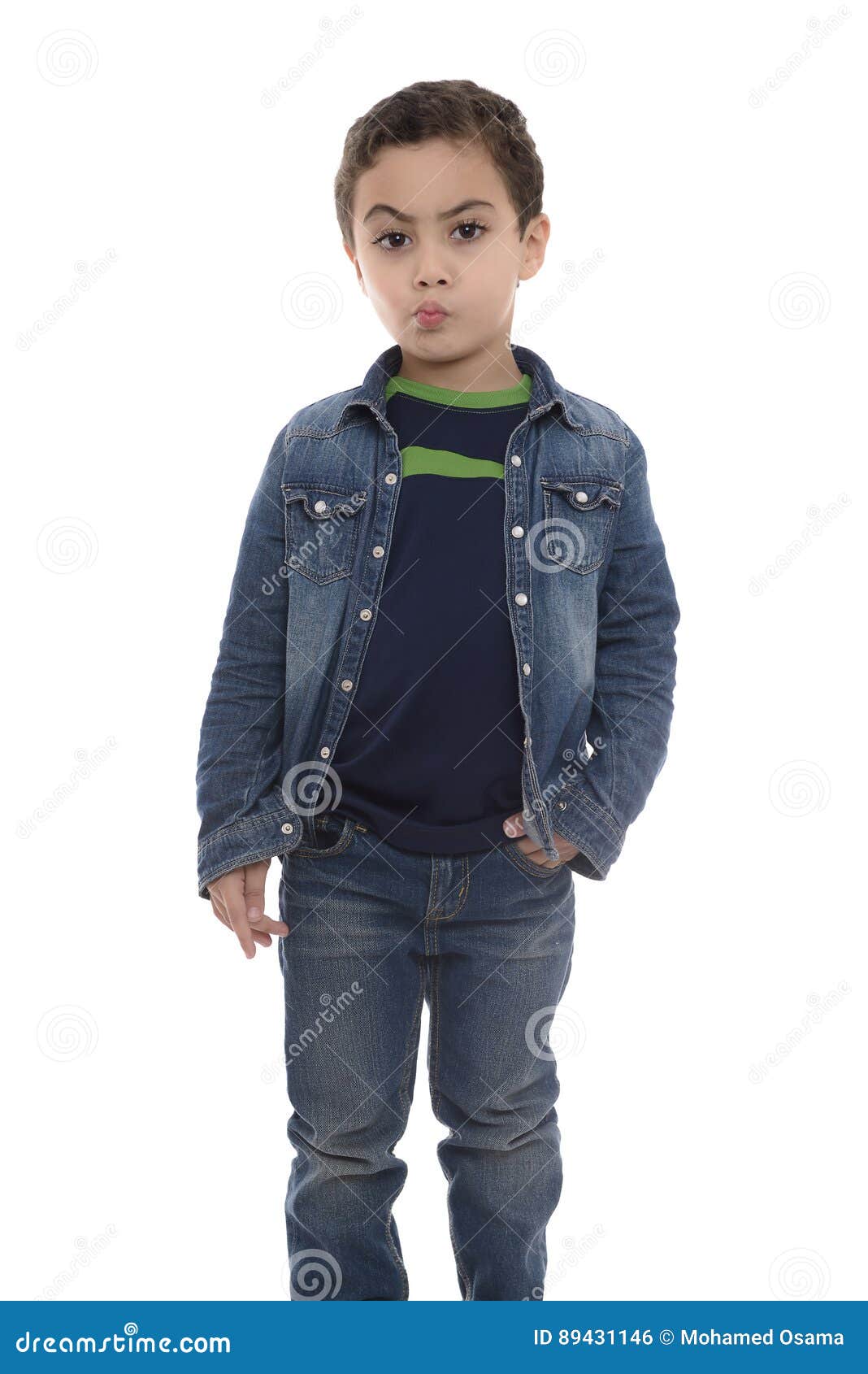 Young Doubtful Boy stock photo. Image of eyes, confrontation - 89431146