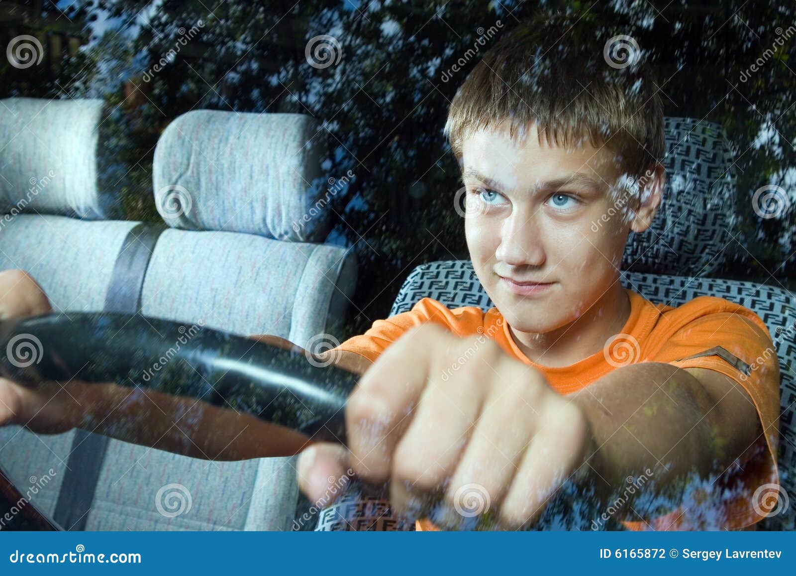 The young driver stock photo. Image of human, adult, teenager - 6165872