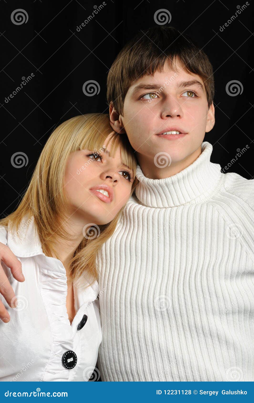 Young enamoured pair stock photo. Image of lifestyles - 12231128