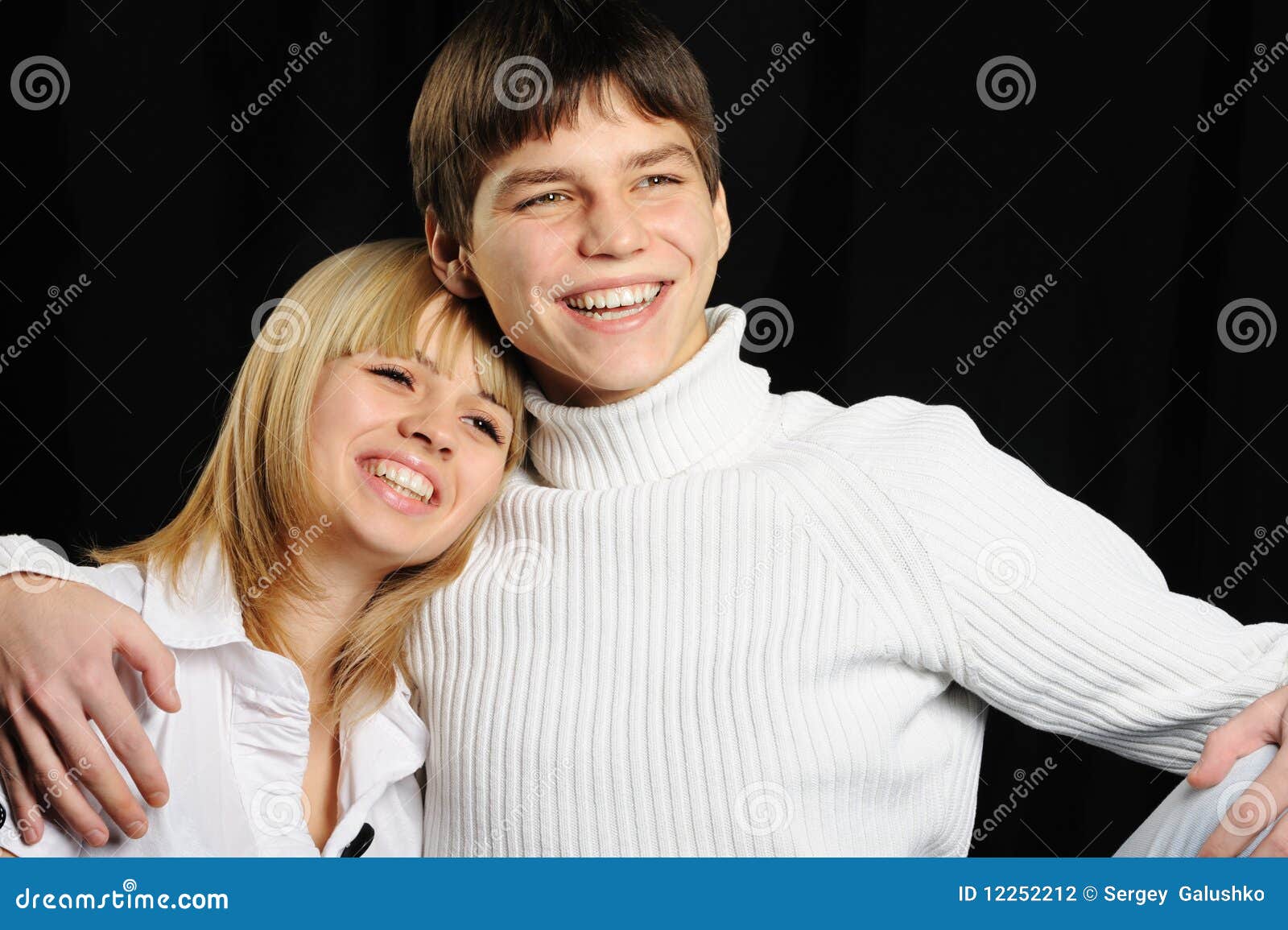 Young enamoured pair stock photo. Image of honeymoon - 12252212