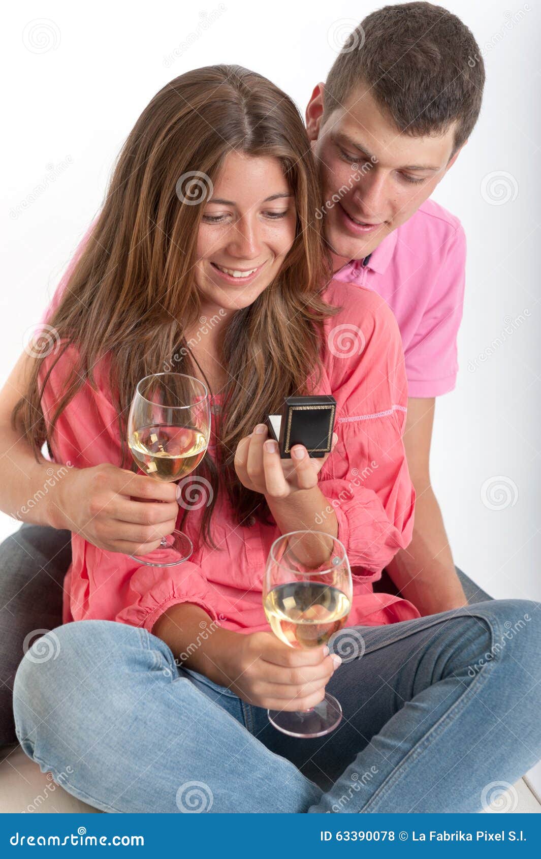 Young engagement stock photo. Image of dating, relationship - 63390078