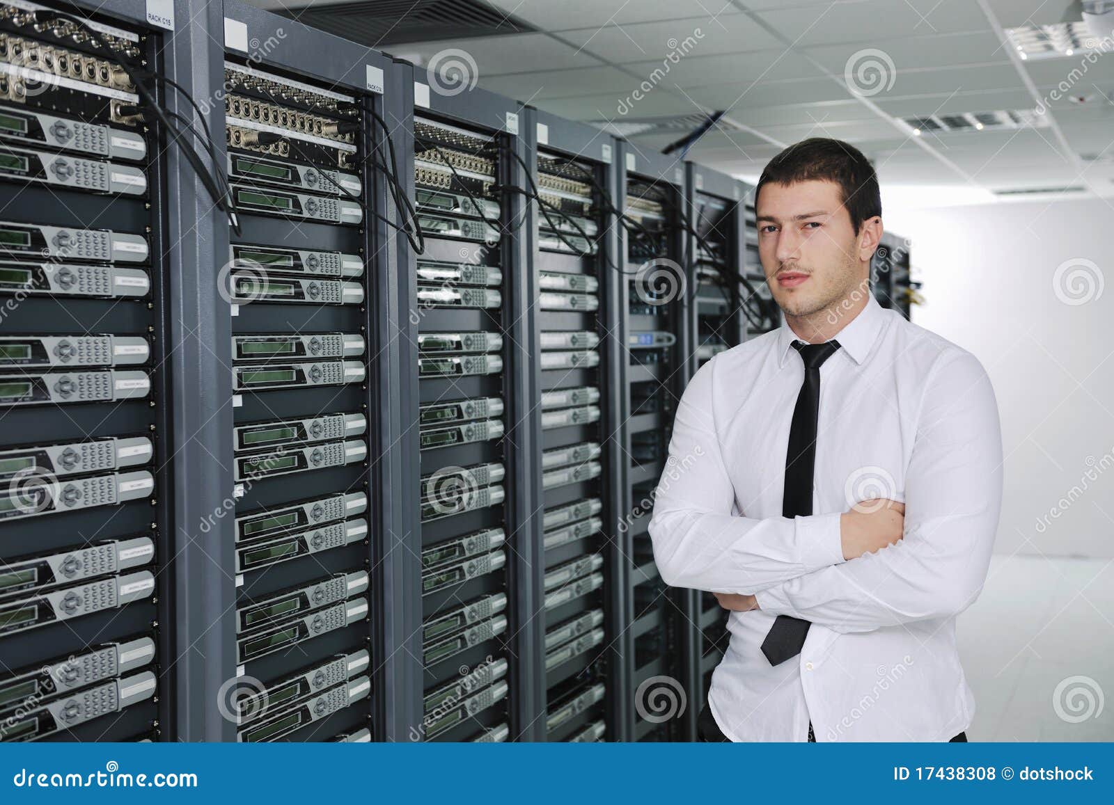 A Datacenter Server With Fiber Optic Connection Stock Image ... A Datacenter Server With Fiber Optic Connection Stock Image ...