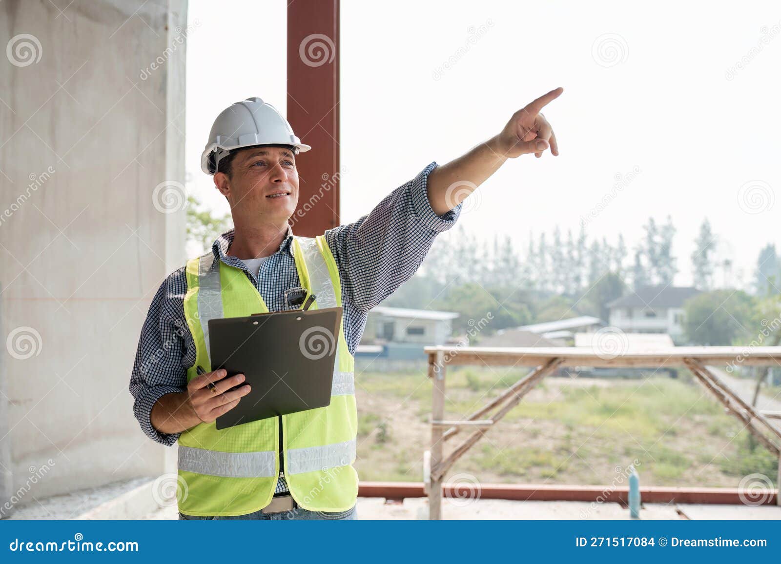 Young Engineering with Paperwork on the Inspecting the Reconstructed ...