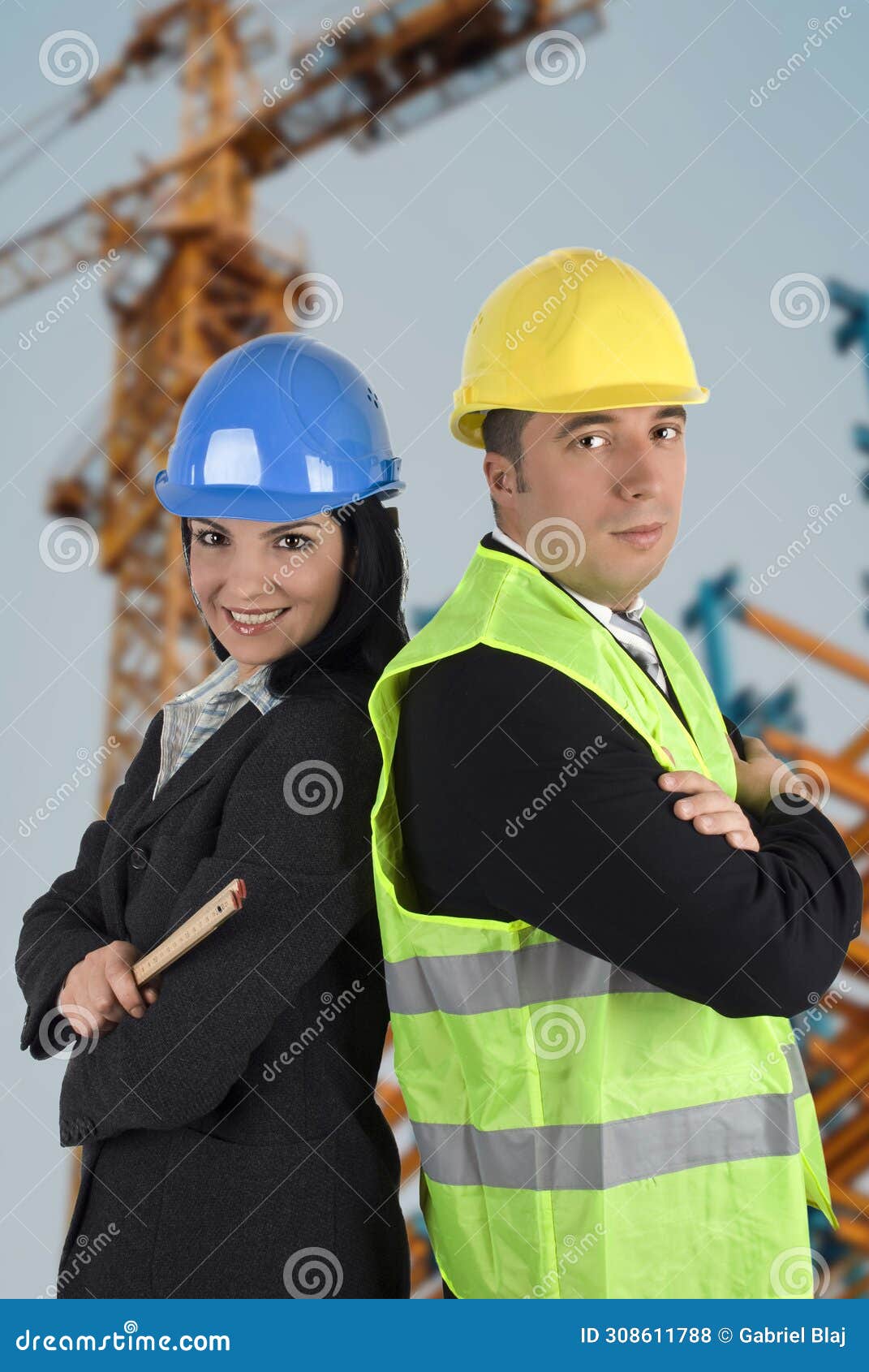 Young engineers stock photo. Image of camera, architects - 308611788