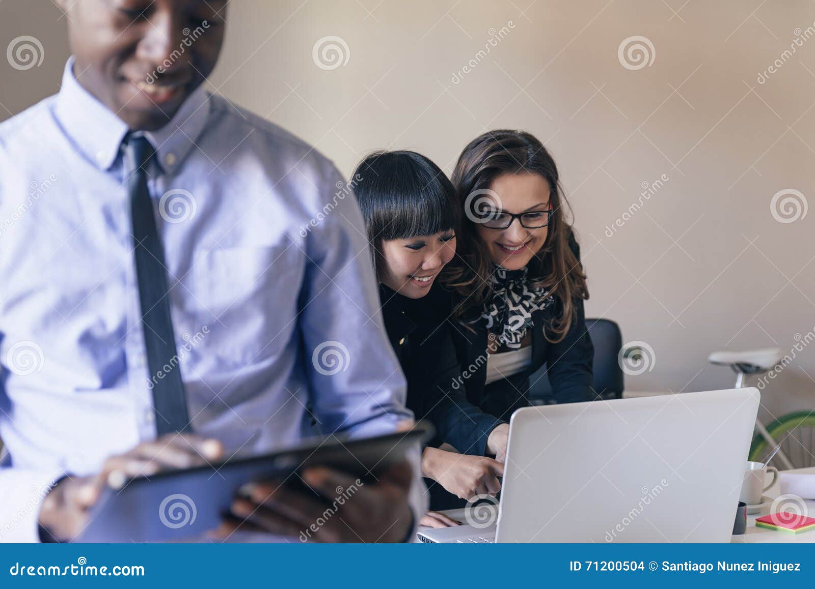 Young Entrepreneurs Working. Stock Photo - Image of indoors, busy: 71200504