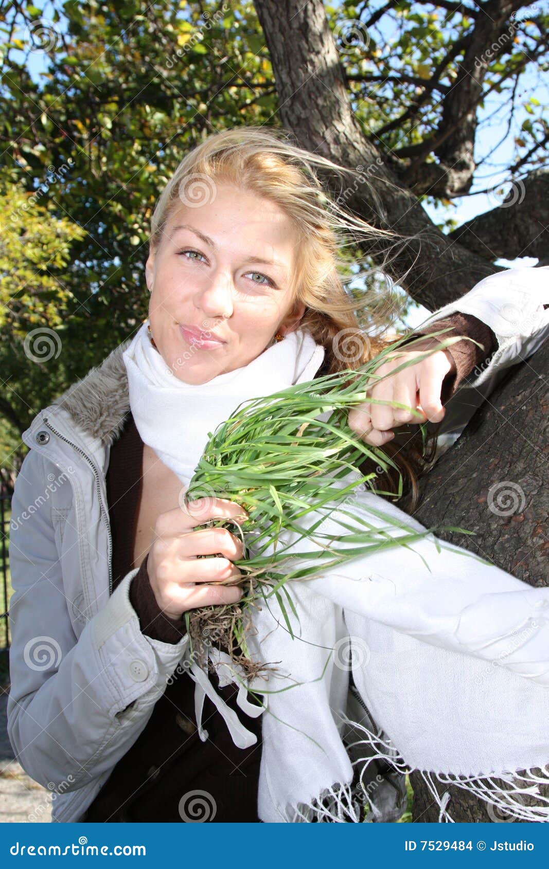 Young Environmentalist Girl Stock Photo - Image of blond, woman: 7529484