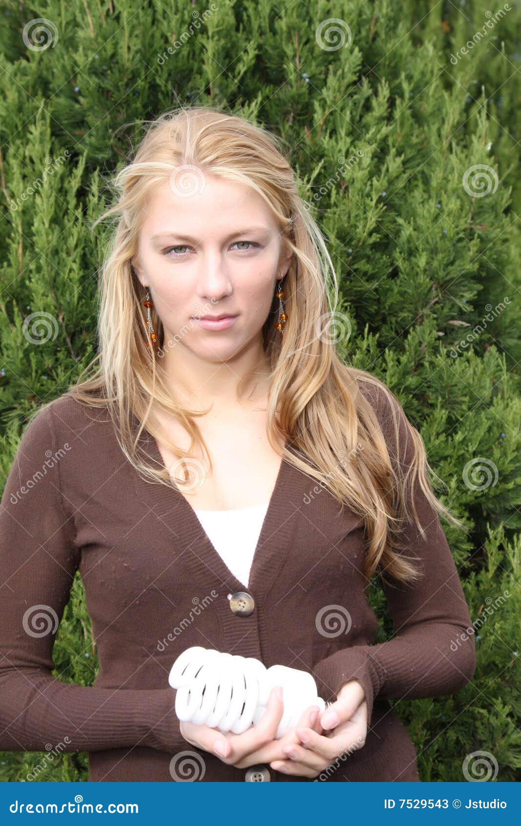Young Environmentalist Girl Stock Image - Image of concept ...