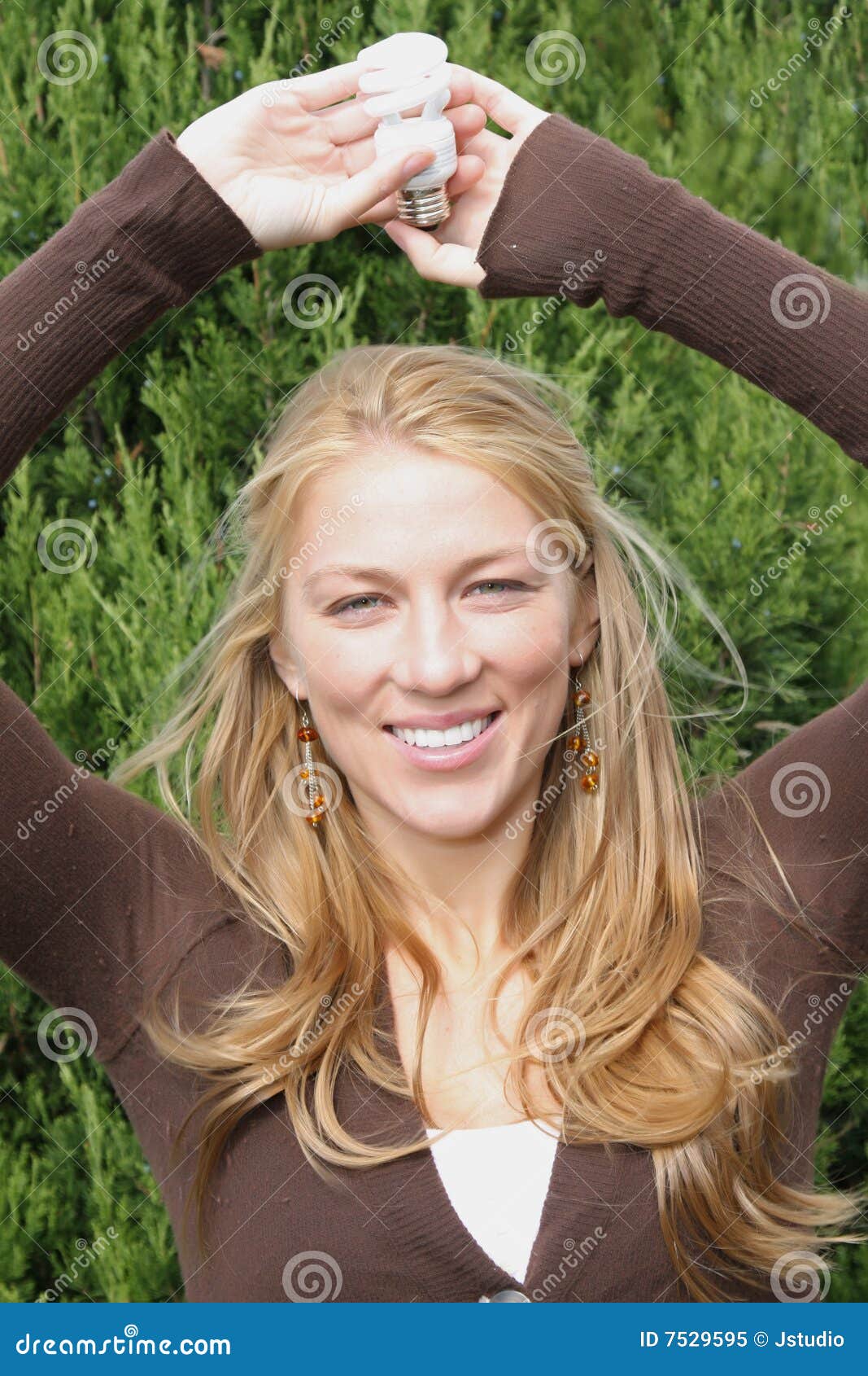 Young Environmentalist Girl Stock Image - Image of positivity, light ...