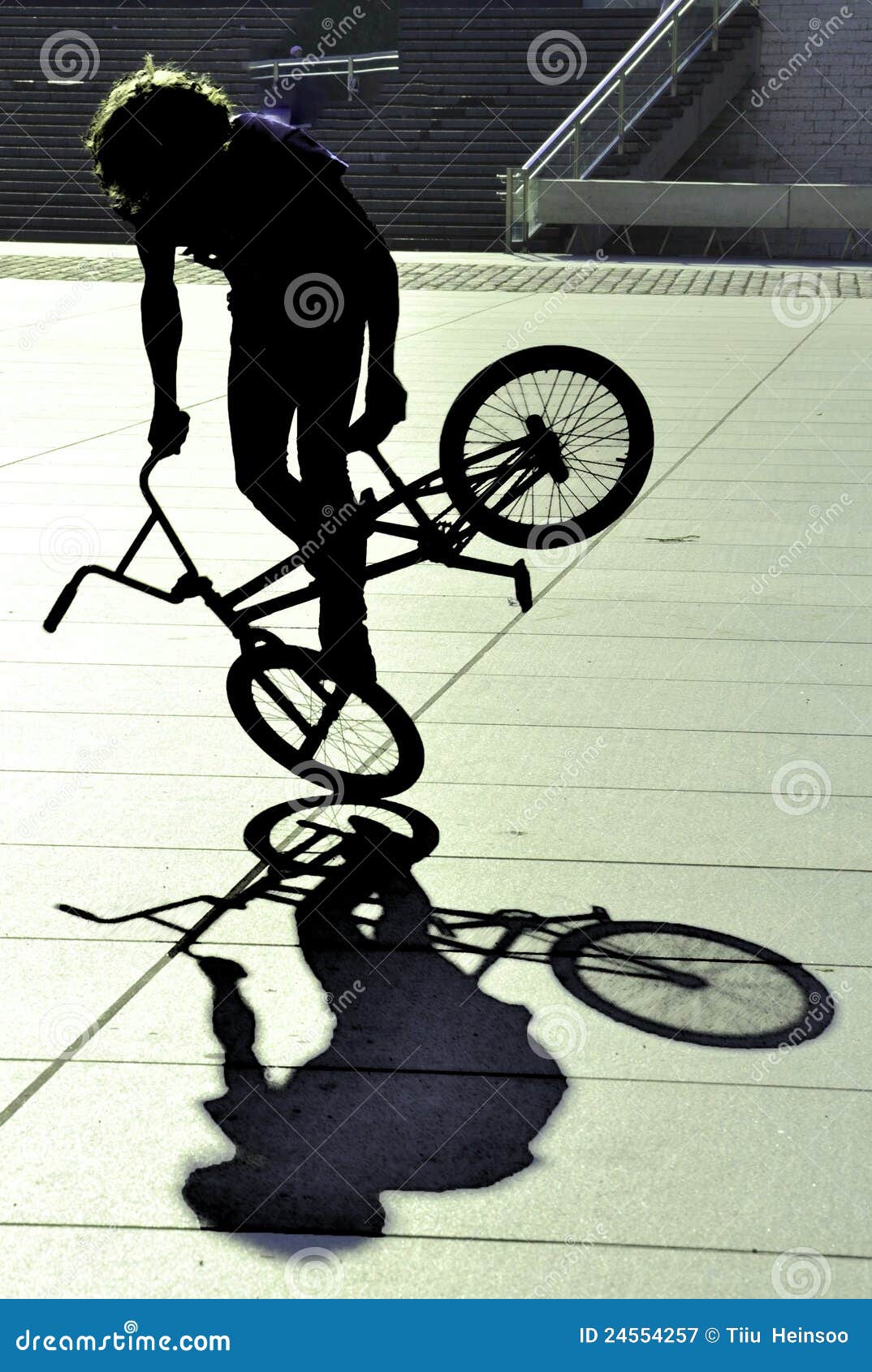 Young Extreme Bicycle Rider Stock Image - Image of black, recreation ...