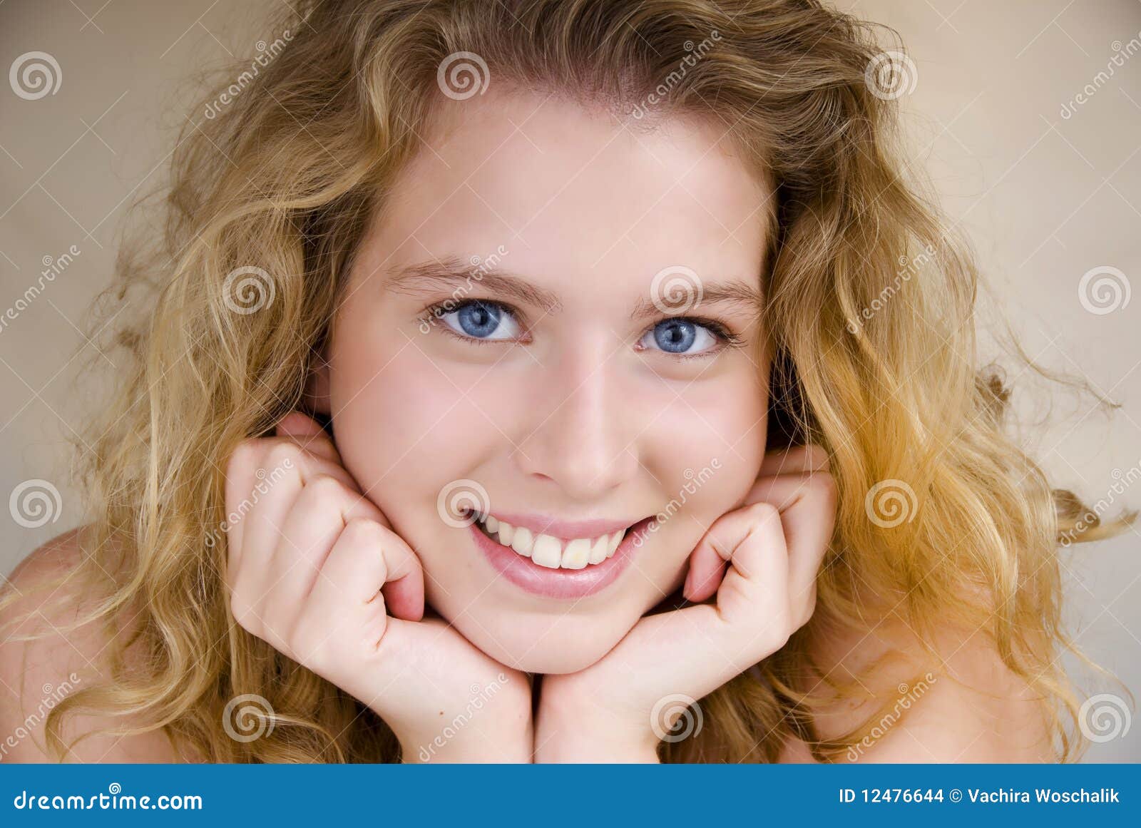 Young face stock photo. Image of purity, feminine, pretty - 12476644