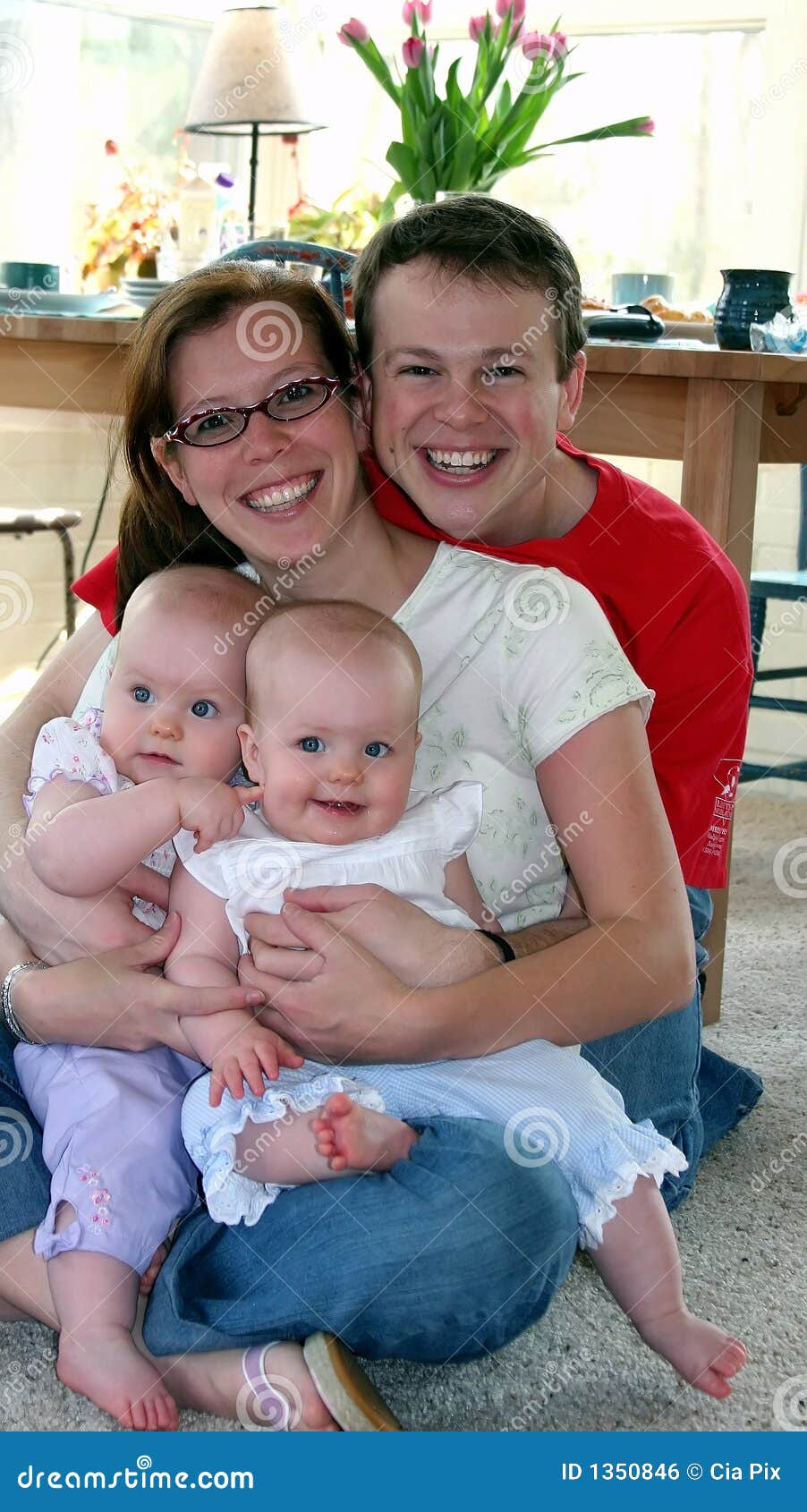Young family stock photo. Image of excited, cheerful, atlanta - 1350846
