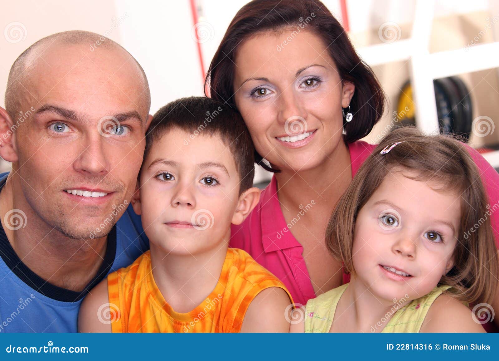 Young family - close up stock photo. Image of health - 22814316