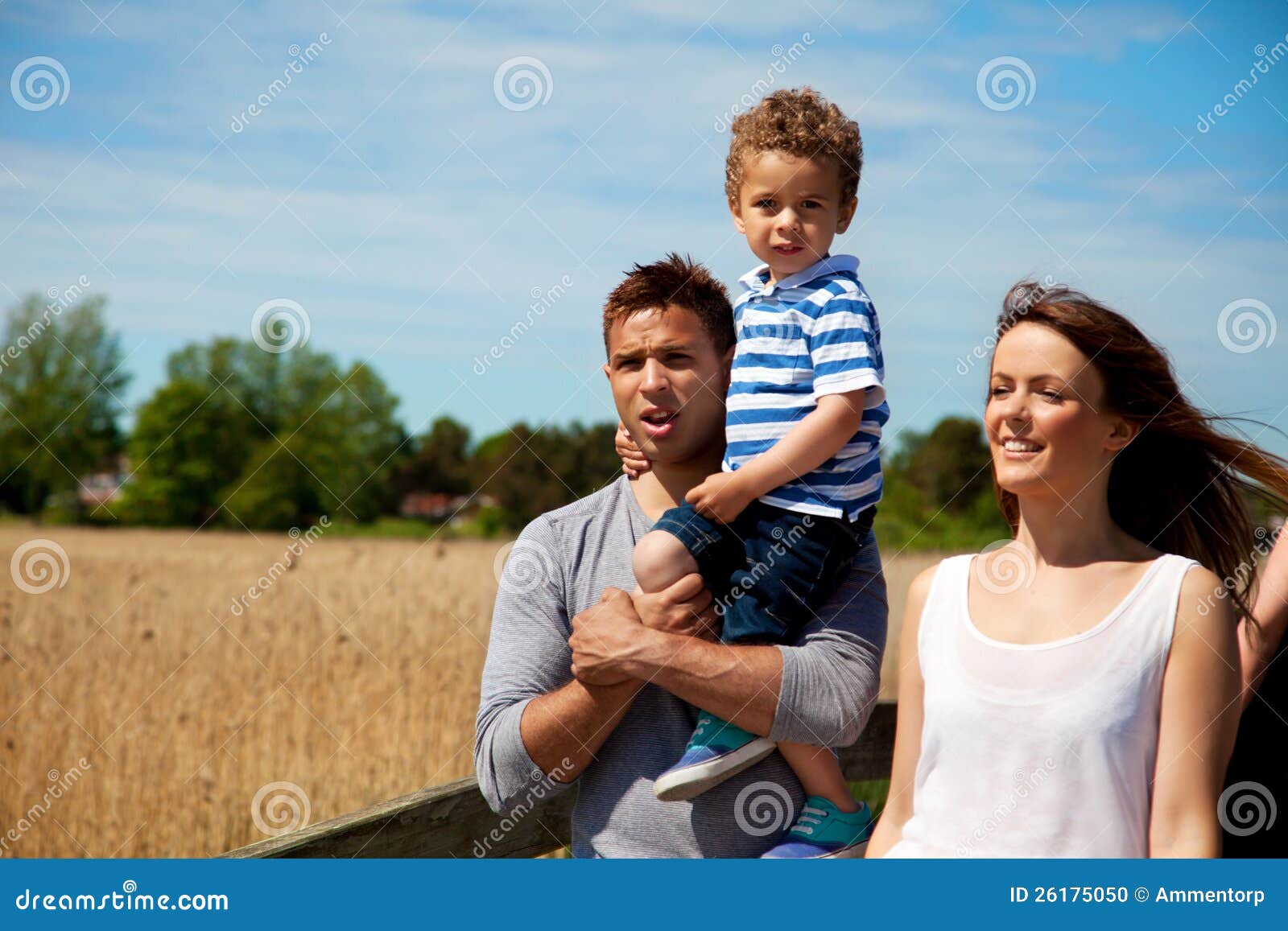 Young Family Enjoying Bonding Together Stock Photo - Image of holiday ...