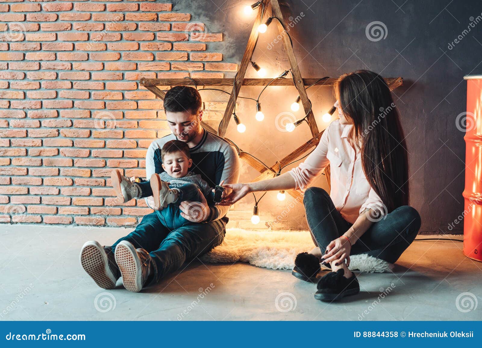 Young family having fun stock photo. Image of mother - 88844358