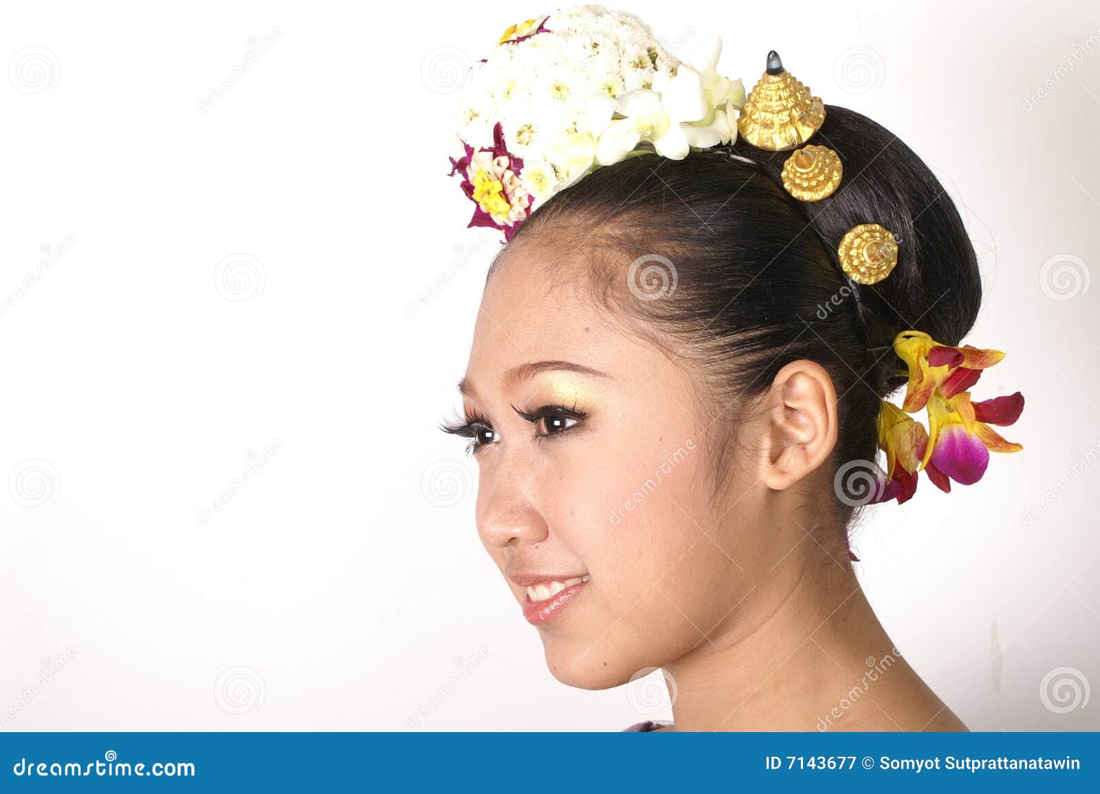 Young fancy girl stock image. Image of flower, lovely - 7143677