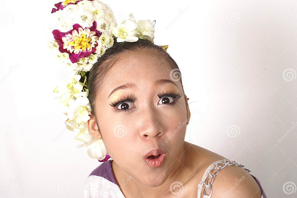 Young Fancy Girl Stock Image Image Of Enjoy Thai Asian 7143689